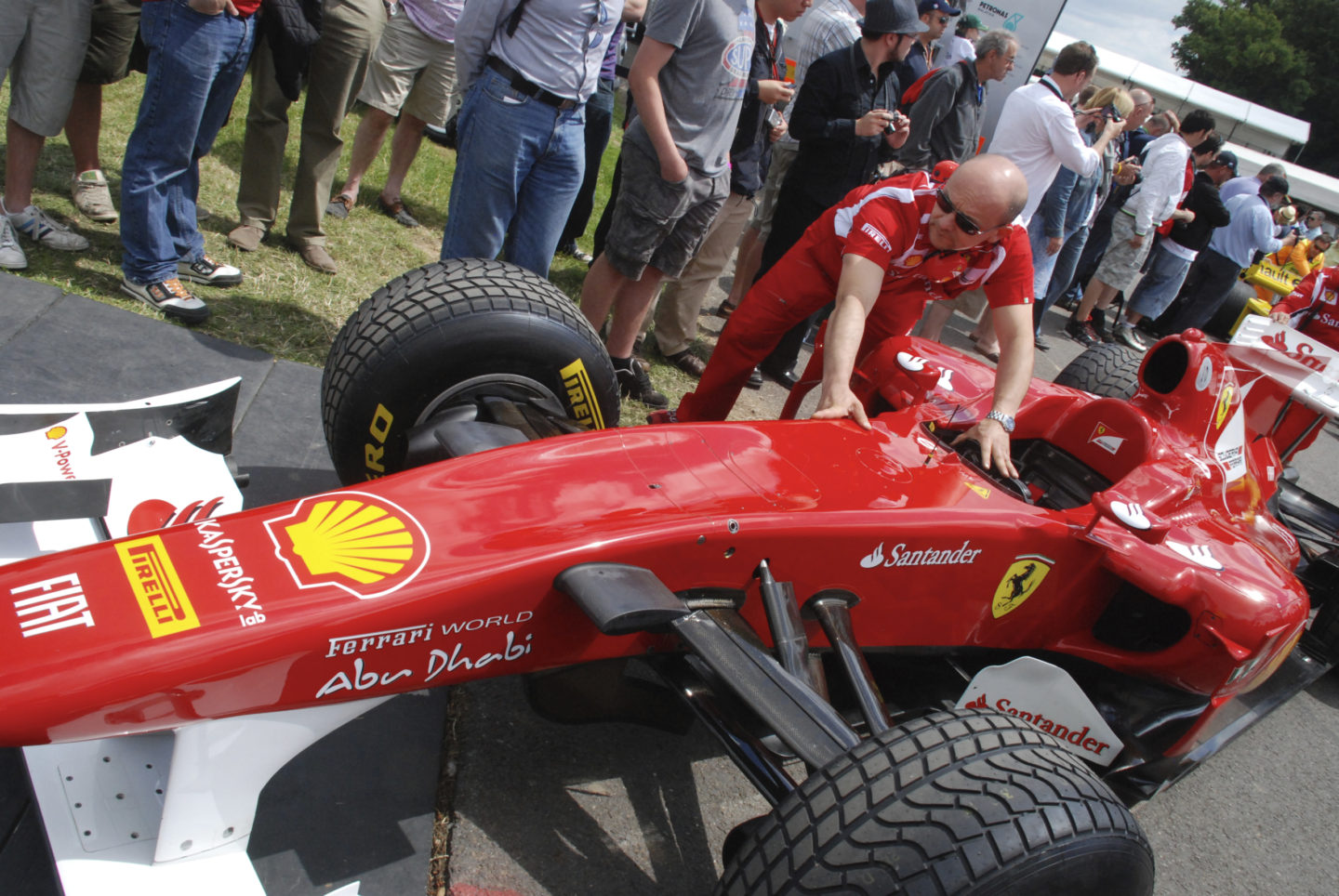 Ferrari F10 Formula 1 Racing Car 2010 – Driven by Jonathan Shuttleworth